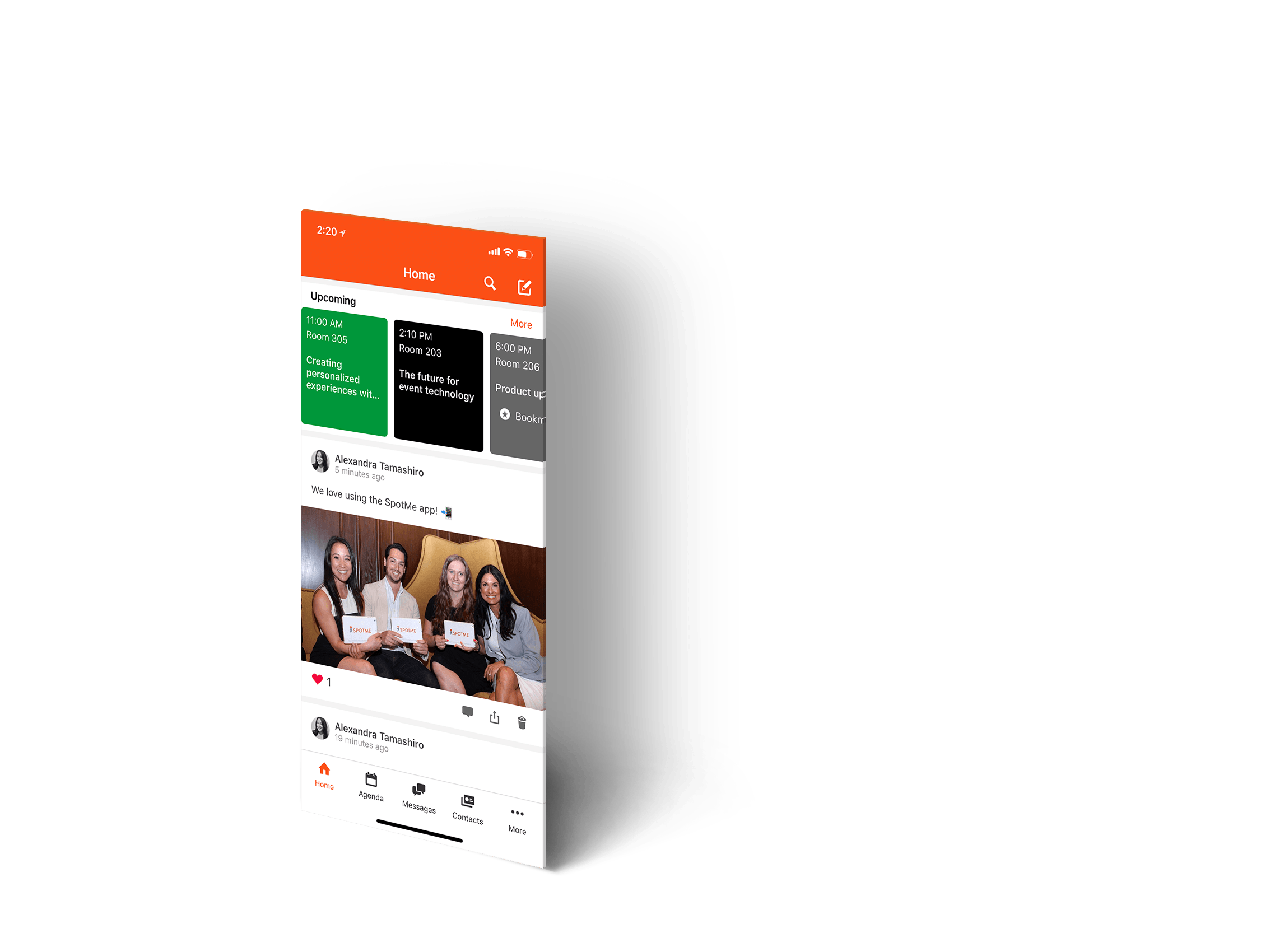 SpotMe | Mobile Event Apps | Personalized, Distraction-Free Experience