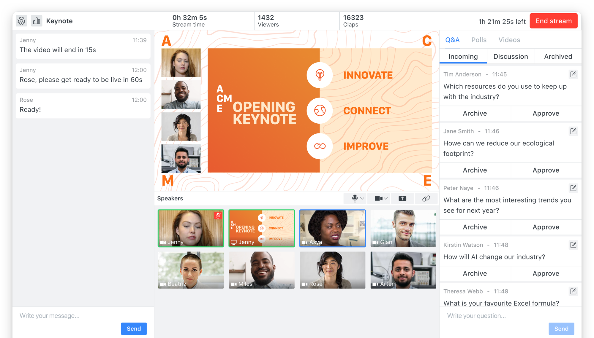 Studio | Better webinars only | SpotMe