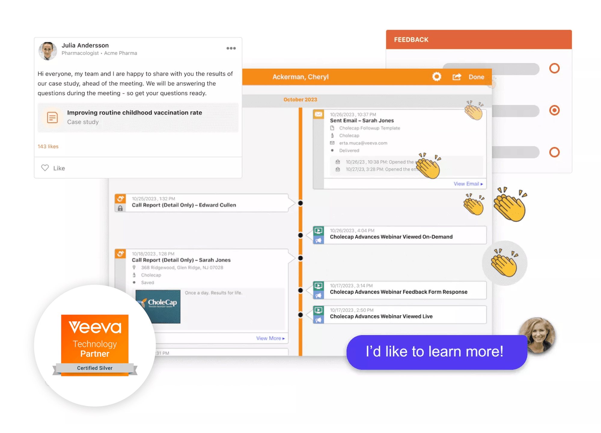 Veeva Events integration with SpotMe Veeva Events integration with SpotMe