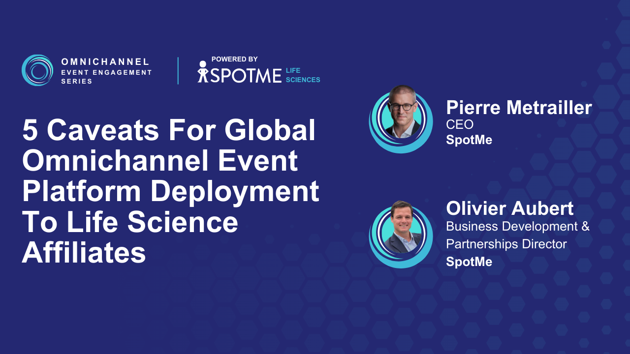 SpotMe's Events Calendar - Join Live or Watch On Demand